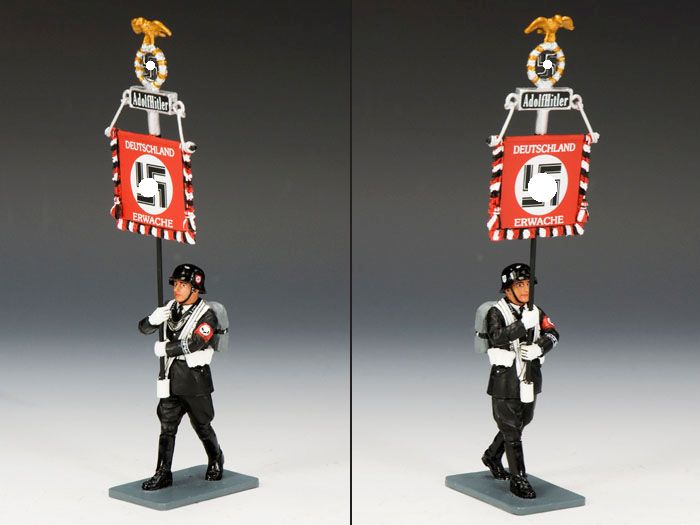New Marching SS Banner Man | LAH140
