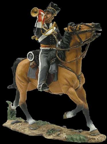 17th Lancer Mounted Bugler | CRW005