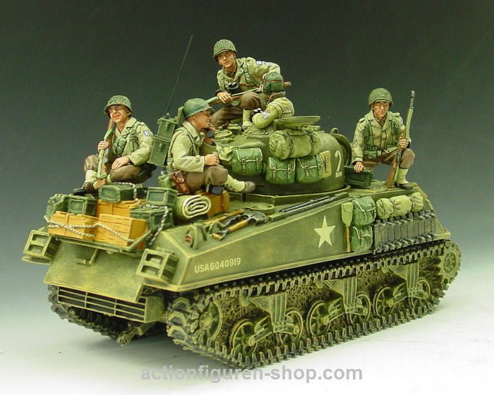 G.I. Tank Riders - Set of 4 | DD044