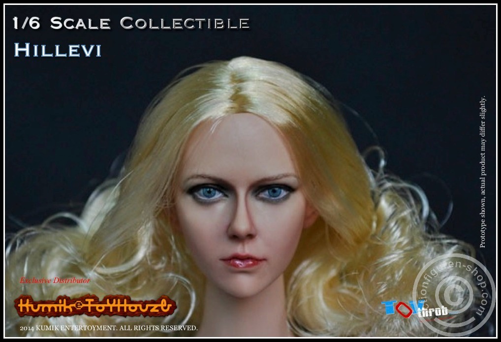 Hillevi - Kopf - Blond - KUMIK | KUHD126