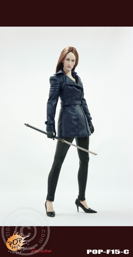 Female Agent Nikita Outfit Set - blau | PTF15C