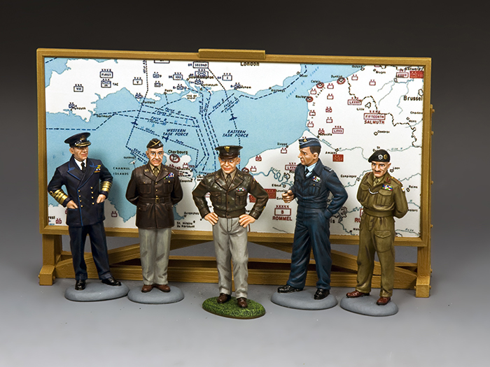 D.Day Commanders Planning Group - Set #1 | DD315-1
