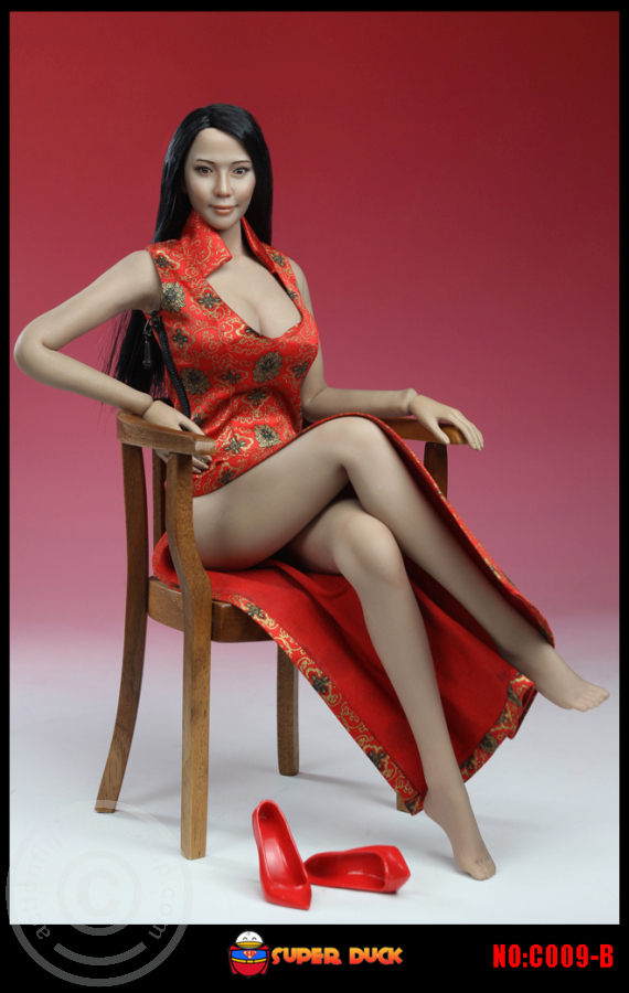 Cheongsam Set - rot | SDC009-B