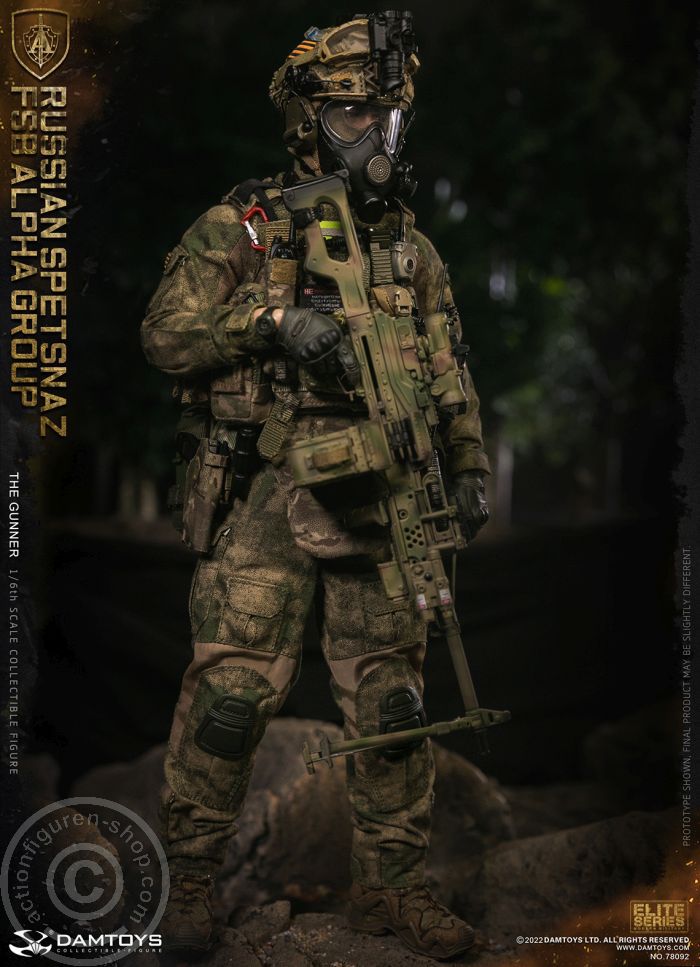 Russian Spetsnaz - FSB Alpha Group Gunner | DA78092