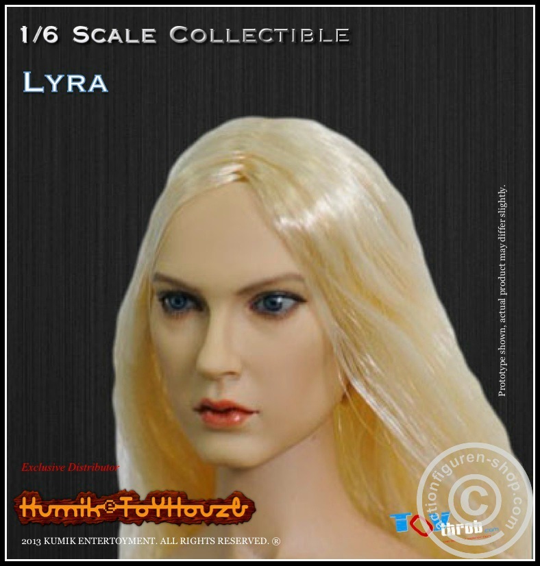 Lyra - Kopf - Blond - KUMIK | KUHD109