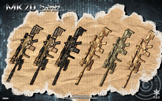 MK20 Sniper Support Rifle - F | ES06004F