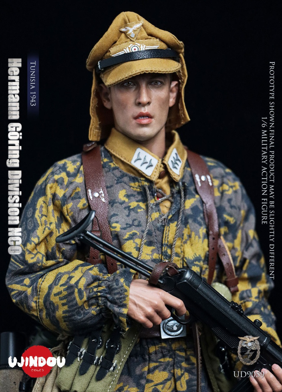 WWII Hermann Göring Division - Tunisia 1943 - in 1/6 scale | BBT-UD9059