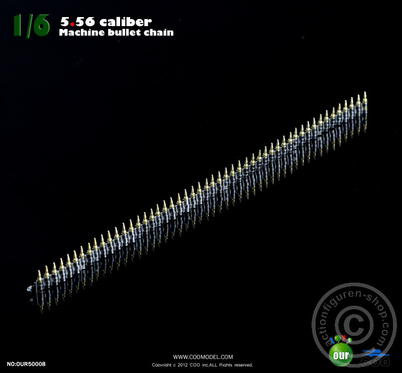 5.56 Caliber MG Gurt - 50 Patronen | OUR50008