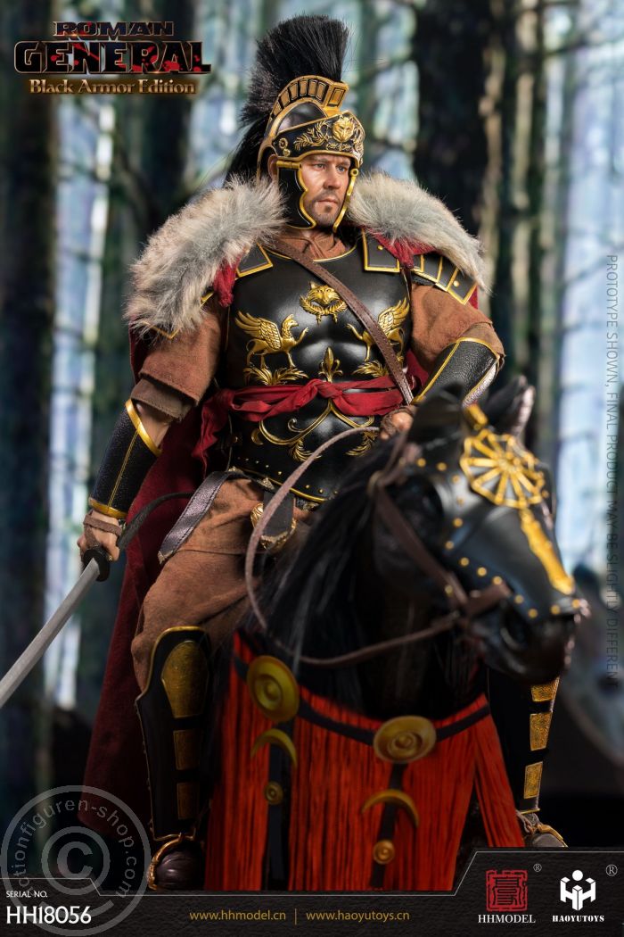 Imperial General (Black Armor Edition) - Gladiator - Maximus | HHM18056