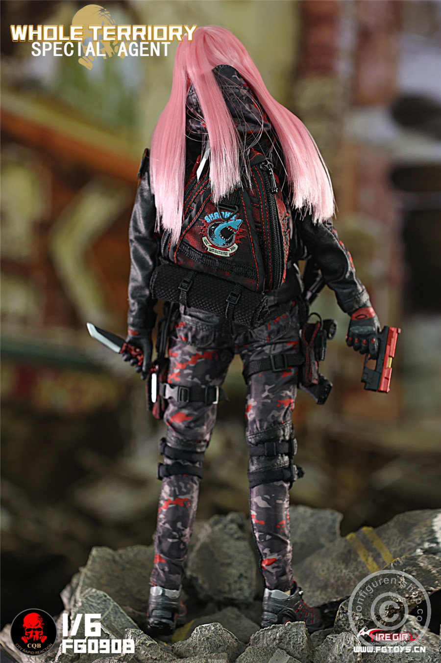 All Territory Secret Agent CQB Tactical Team Suit - Outfit & Accessoire ...