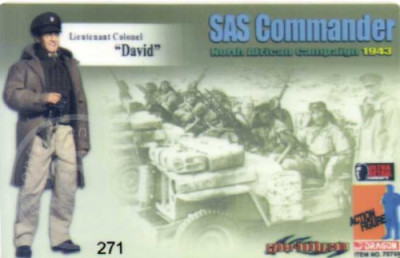 ID - Sammler-Karte - Lt. Colonel David | 70769k