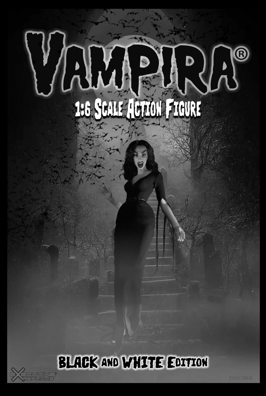 Vampira (Monochrome Version) - in 1/6 scale | ERVANPBBW02