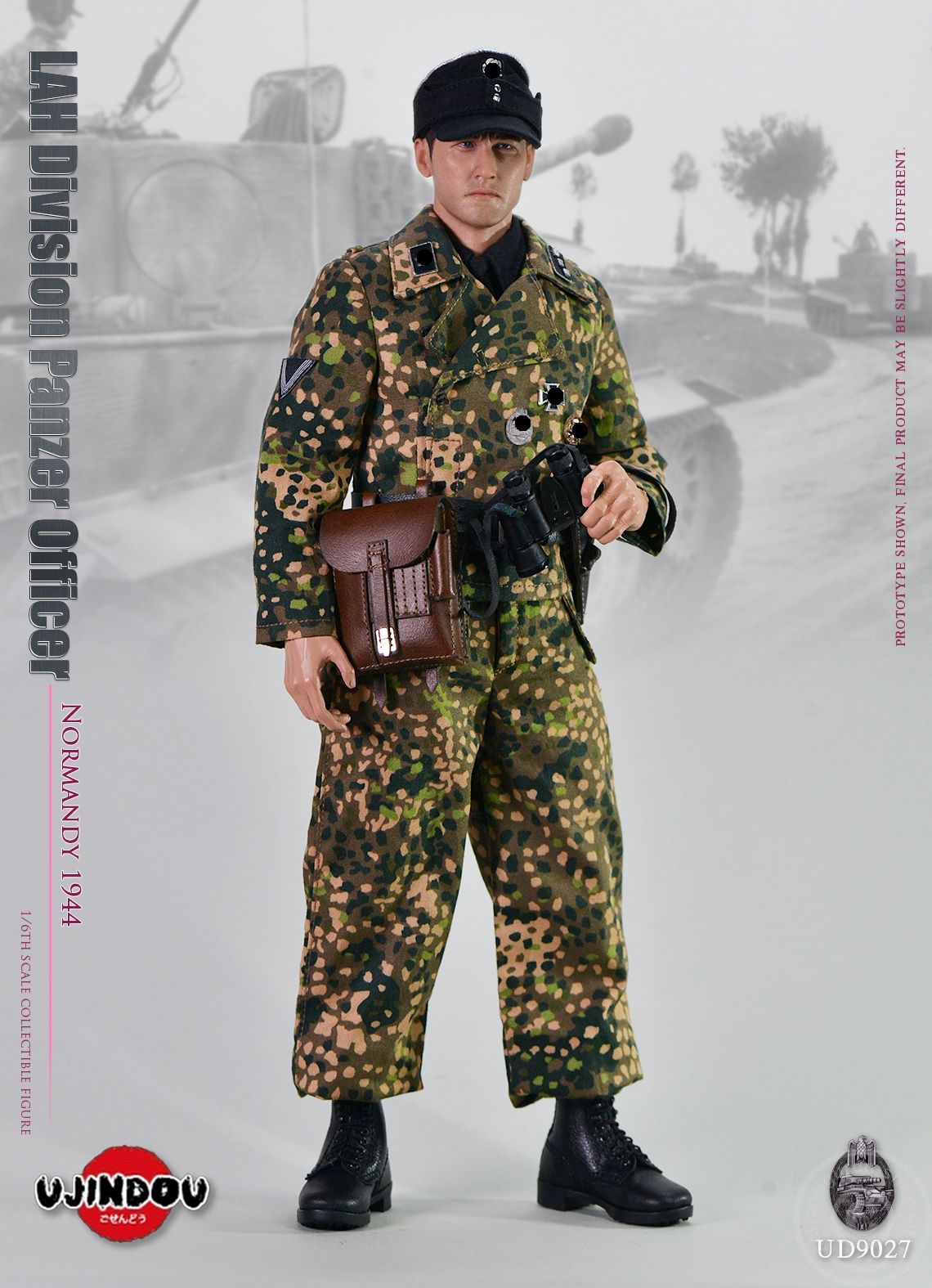 German LSSAH Division - Panzer Officer - Normandy 1944 | BBT-UD9027