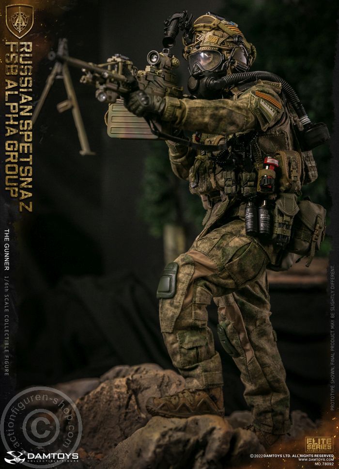 Russian Spetsnaz - FSB Alpha Group Gunner | DA78092