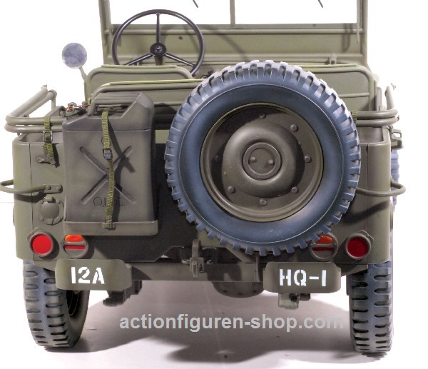 US Jeep + Engine + 2 Figuren - DX08 Show Exclusive | 71355s