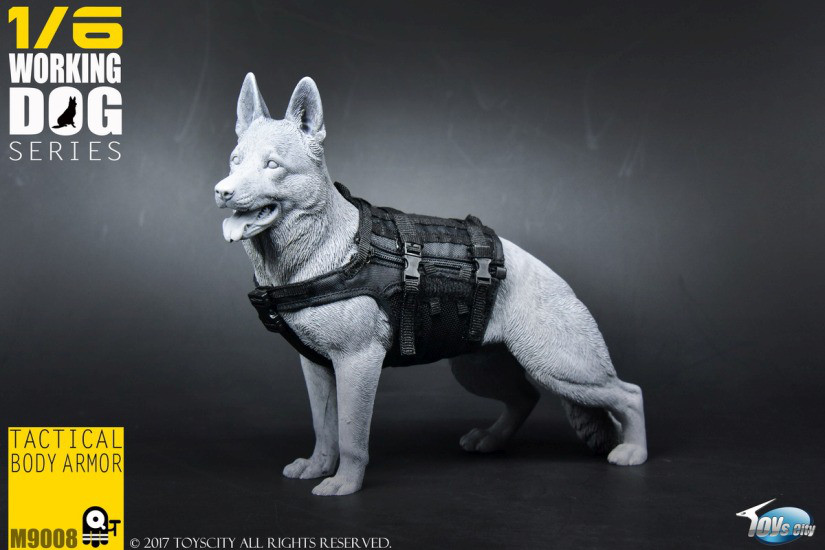Tactical Body Armor for Dogs - Black | TCTM9008B