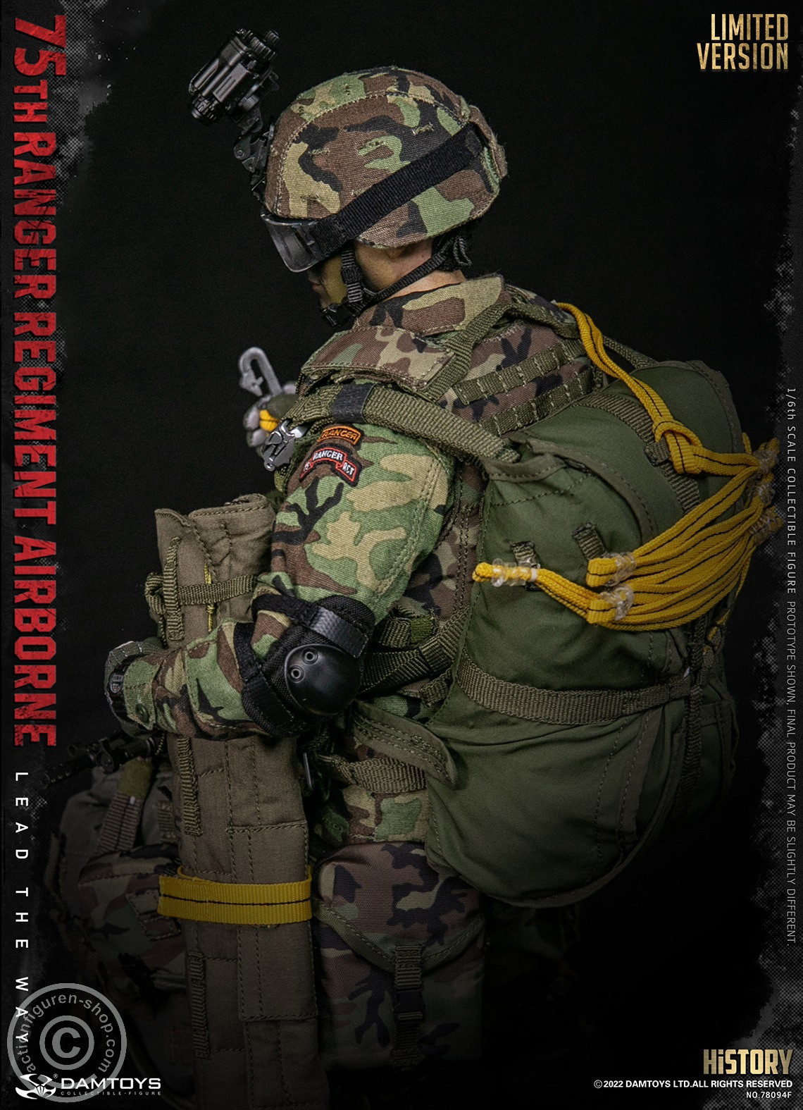 75th Ranger Regiment - Airborne Saw Gunner - Limited Version | DA78094F