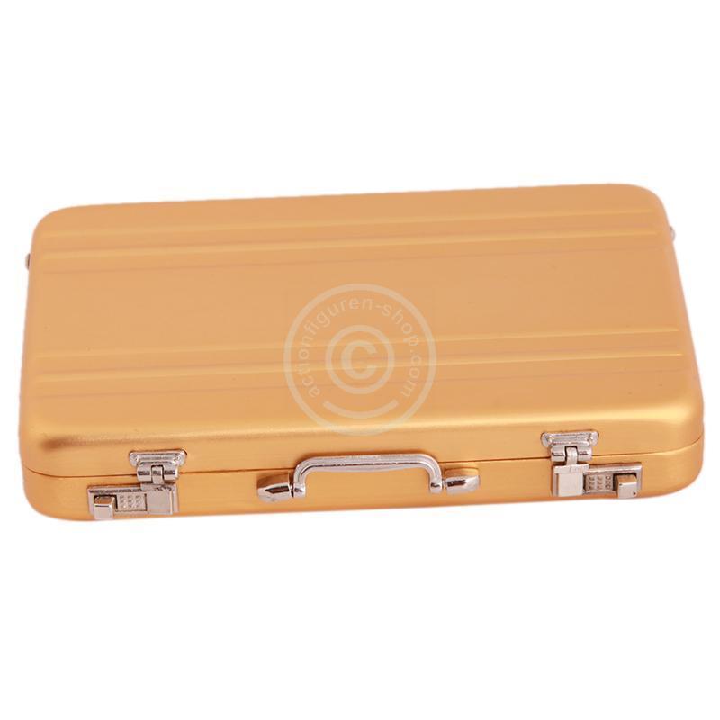 Aktenkoffer - Gold - Alu - 1:6 | AKgo