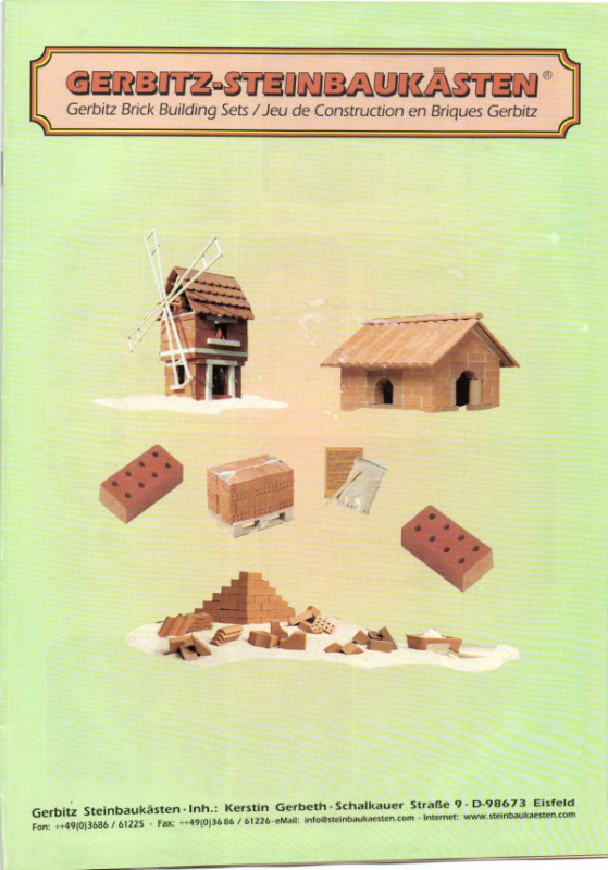 Gerbitz-Steinbaukästen Katalog | GerbitzCat