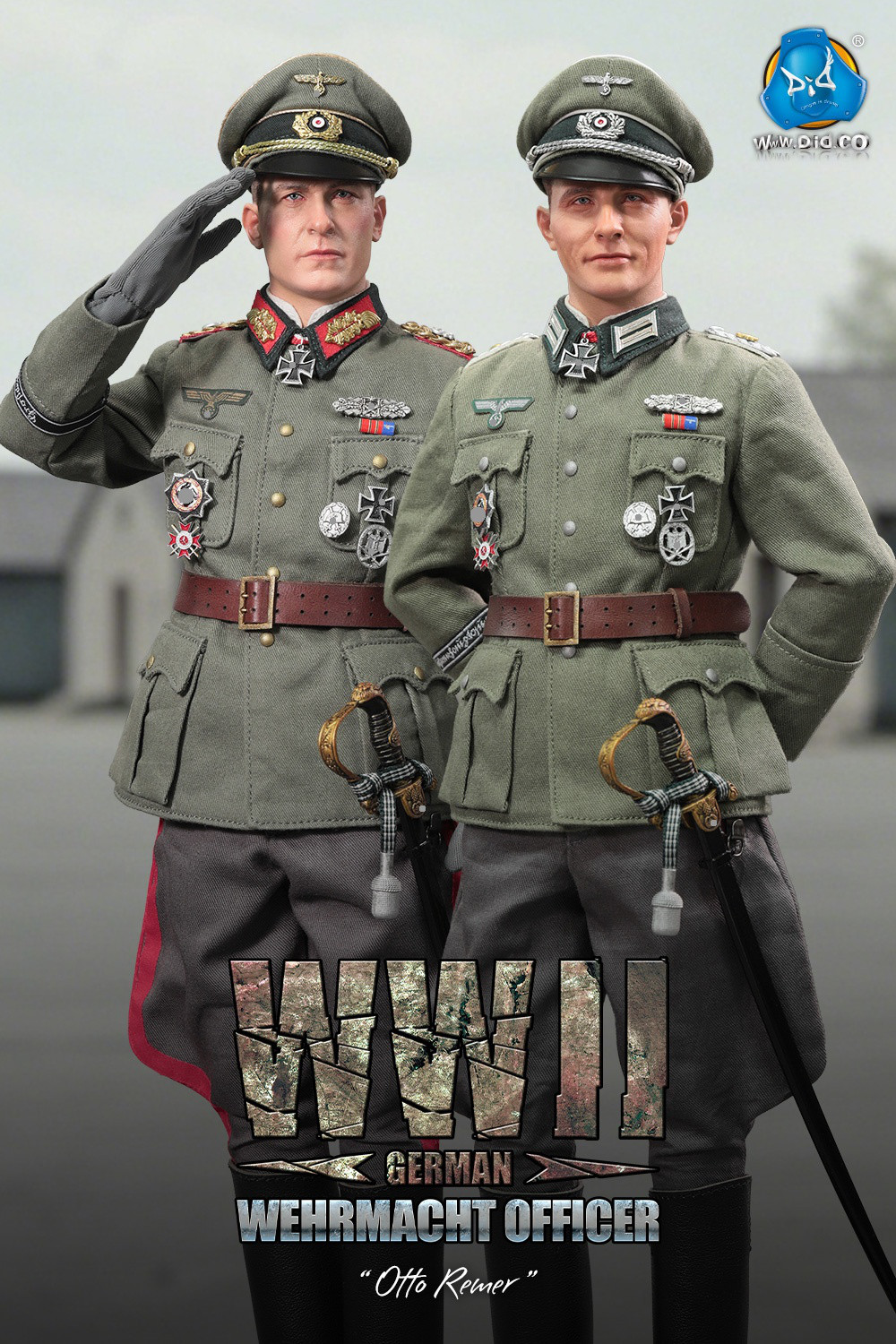 Otto Remer - WWII German Wehrmacht Officer - in 1/6 scale | 80194