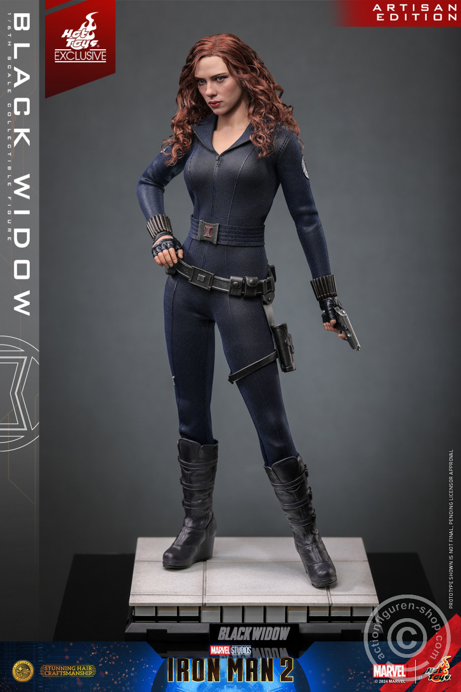 Iron Man 2 - 1/6th scale Black Widow Collectible Figure (Artisan ...