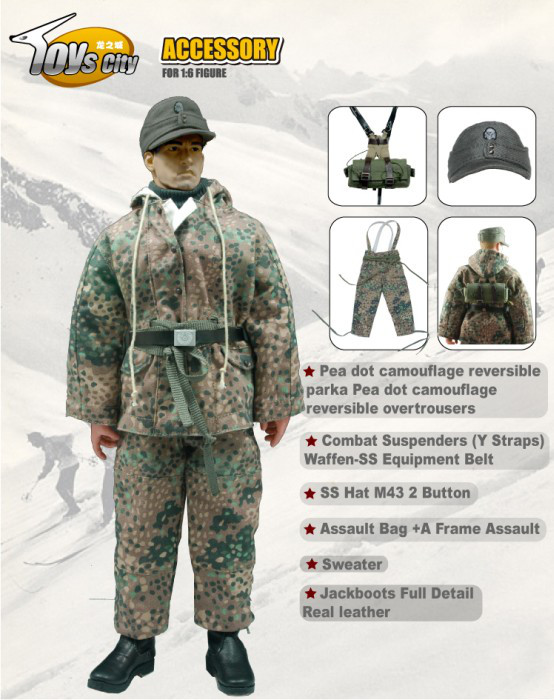 German Army Elite Units Uniform/Zubehör Set 2 | TCT6004