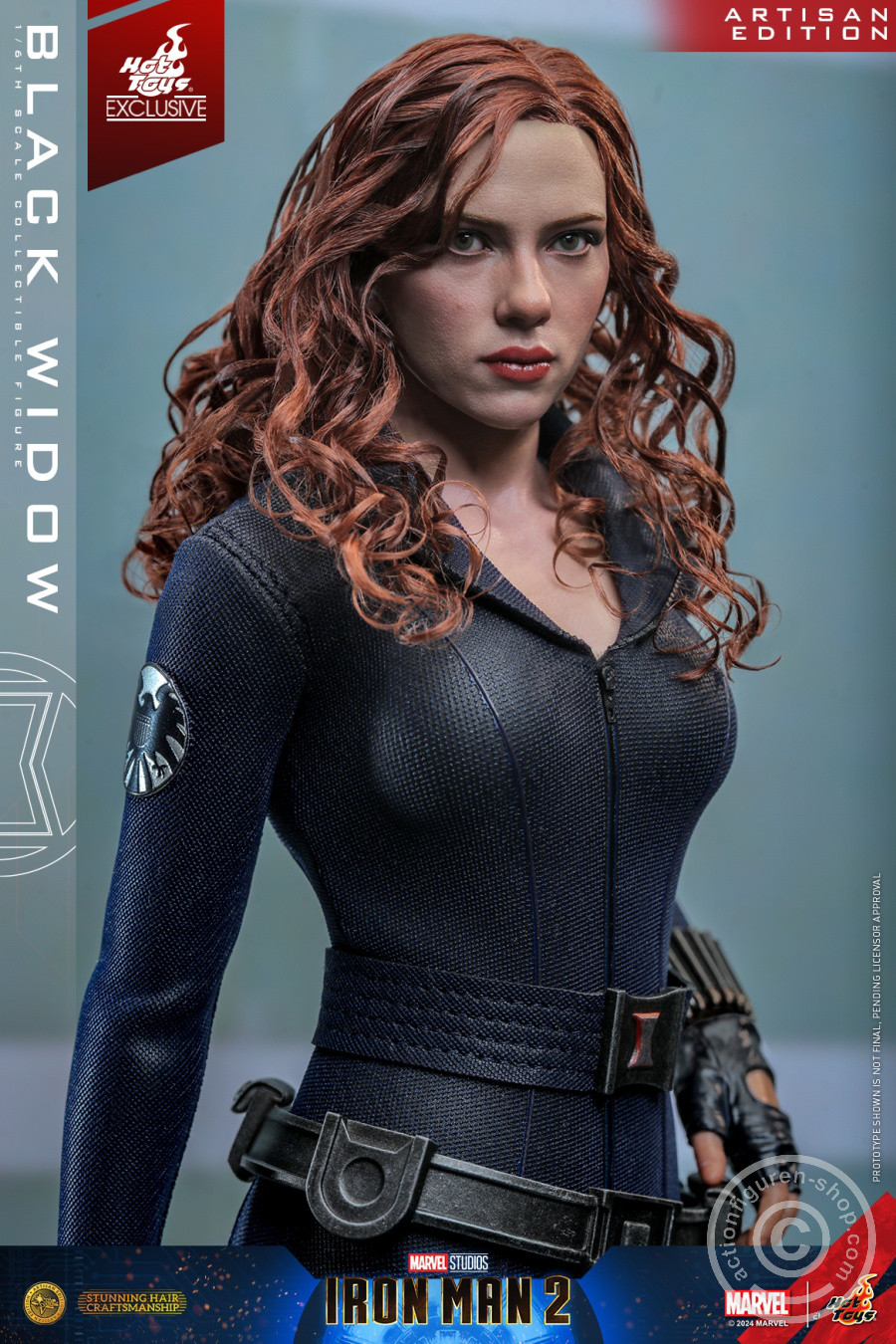 Iron Man 2 - 1/6th scale Black Widow Collectible Figure (Artisan ...