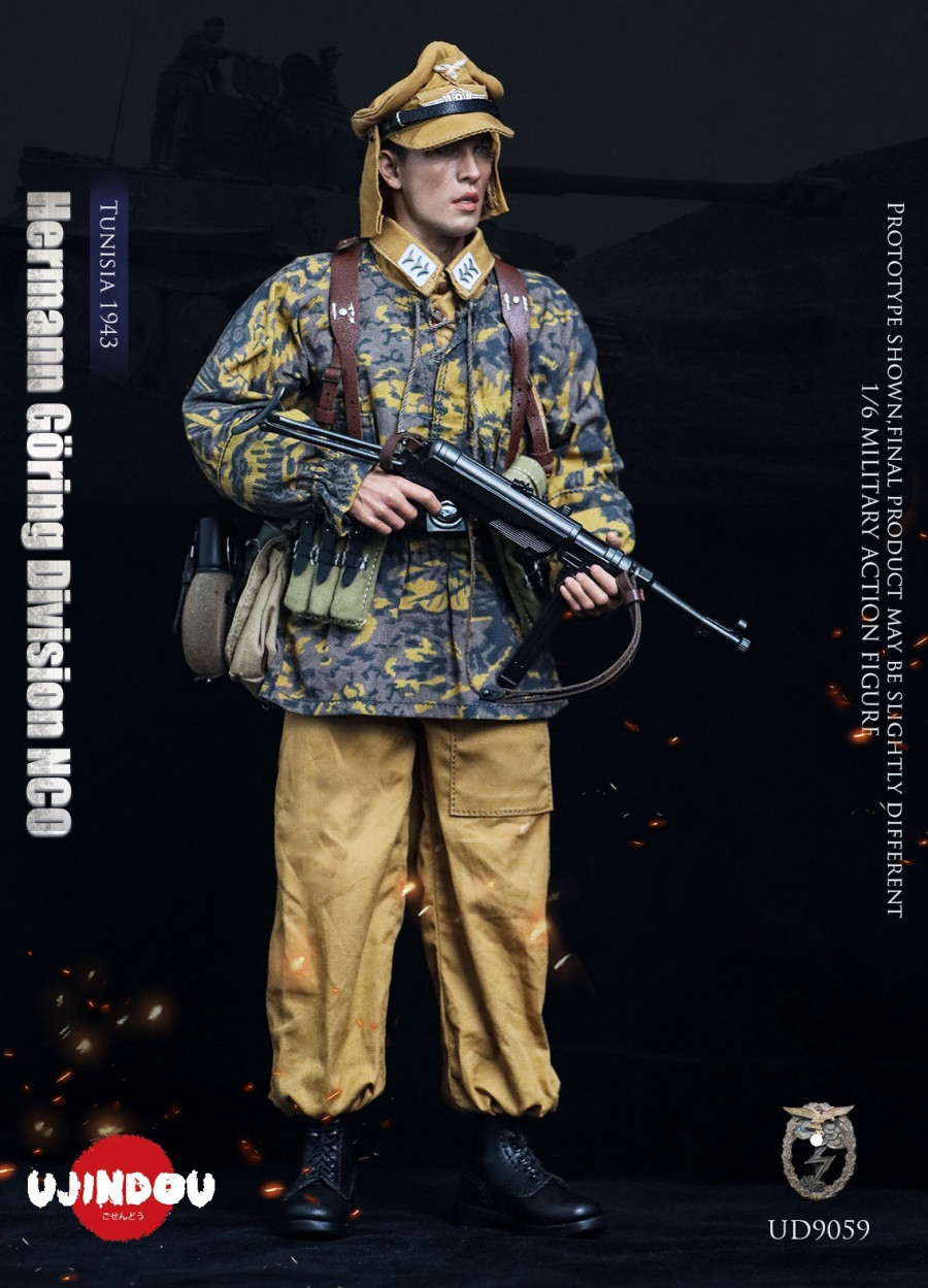 WWII Hermann Göring Division - Tunisia 1943 - in 1/6 scale | BBT-UD9059
