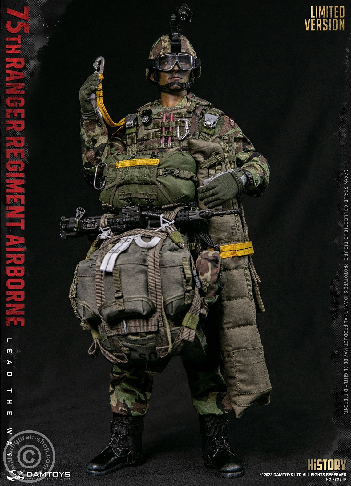 75th Ranger Regiment - Airborne Saw Gunner - Limited Version | DA78094F