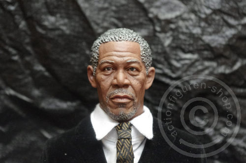 Morgan Freeman - Head + black Body | HPHDc018