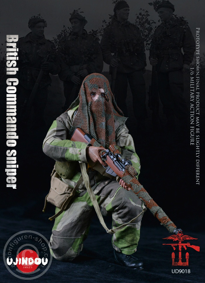 WW II British Commando Sniper 1944 | BBT-UD9018