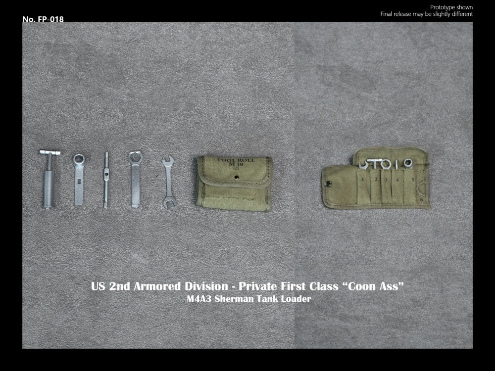 US Army 2nd Armored Division - Private First Class - Sherman Tank ...