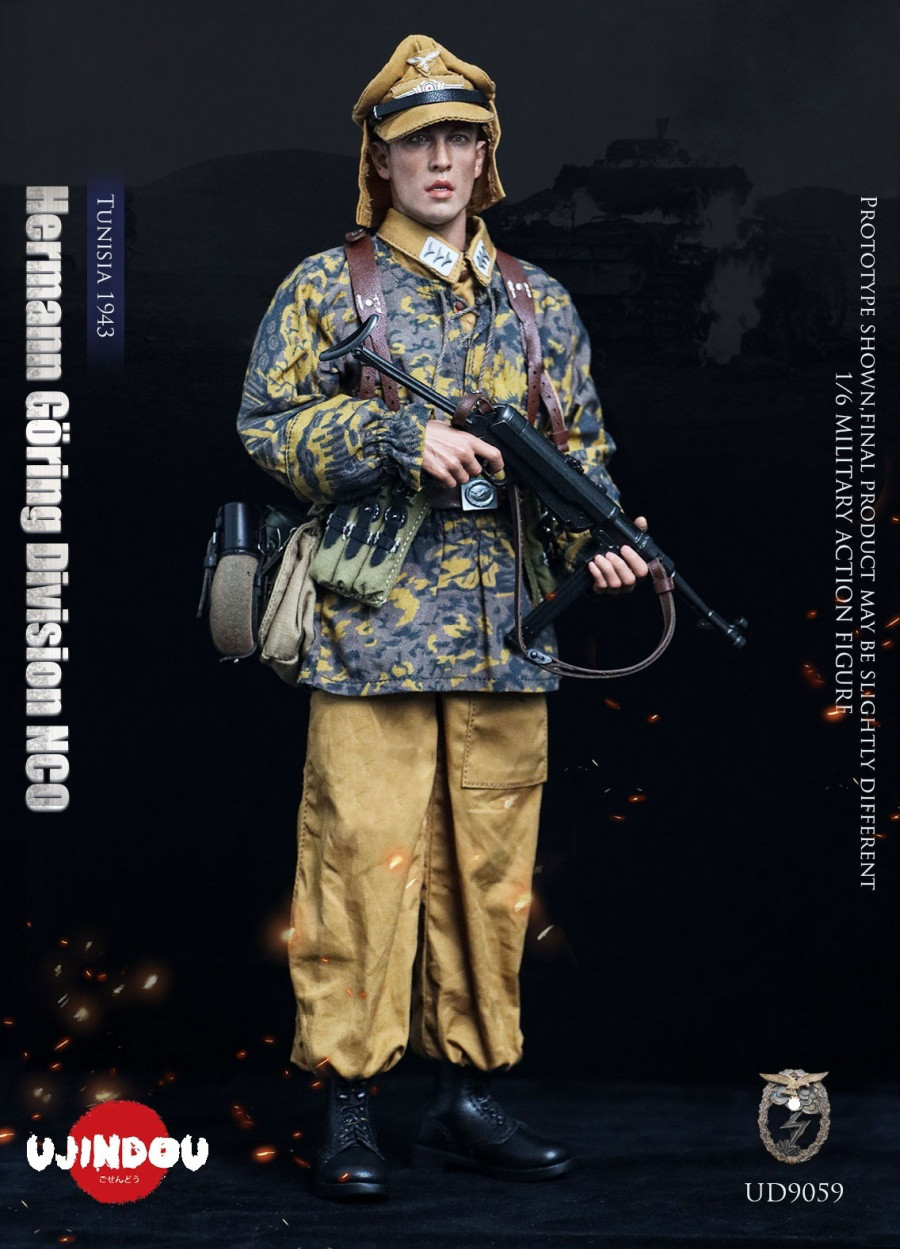 WWII Hermann Göring Division - Tunisia 1943 - in 1/6 scale | BBT-UD9059