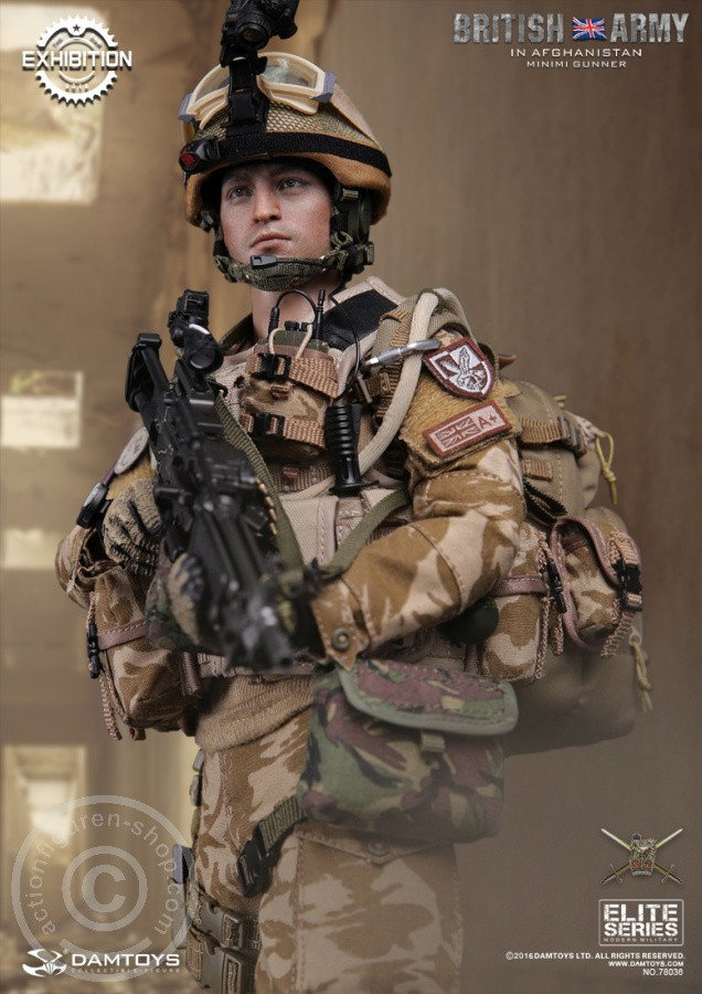 British Army in Afghanistan - Minimi Gunner - 2016 Exclusive | DA78036