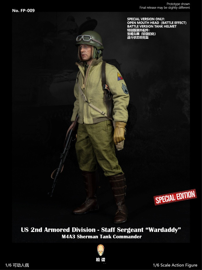 Wardaddy - Fury - US 2nd Armored Division - Special Edition | FP009B
