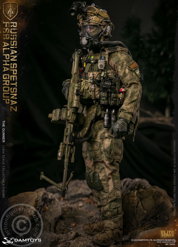 Russian Spetsnaz - FSB Alpha Group Gunner | DA78092