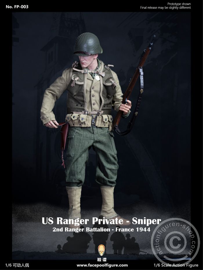 Sniper Private Jackson US Army Ranger - Special Edition w/ Diorama | FP003B