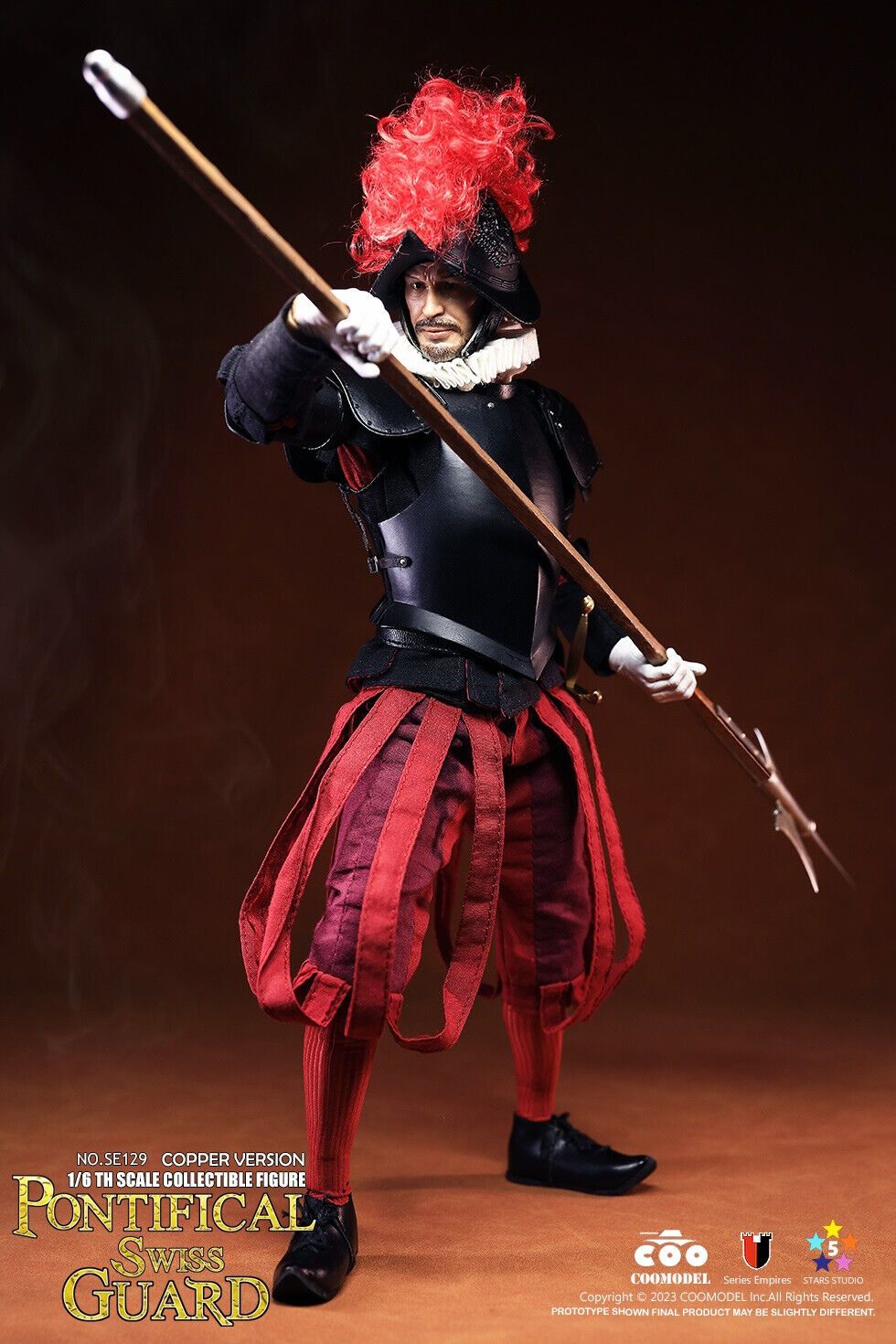 Pontifical Swiss Captain Black (Exclusive Cupronickel Version) | COO-SE129