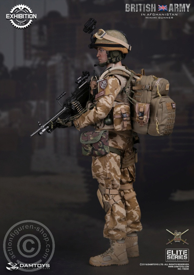 British Army in Afghanistan - Minimi Gunner - 2016 Exclusive | DA78036