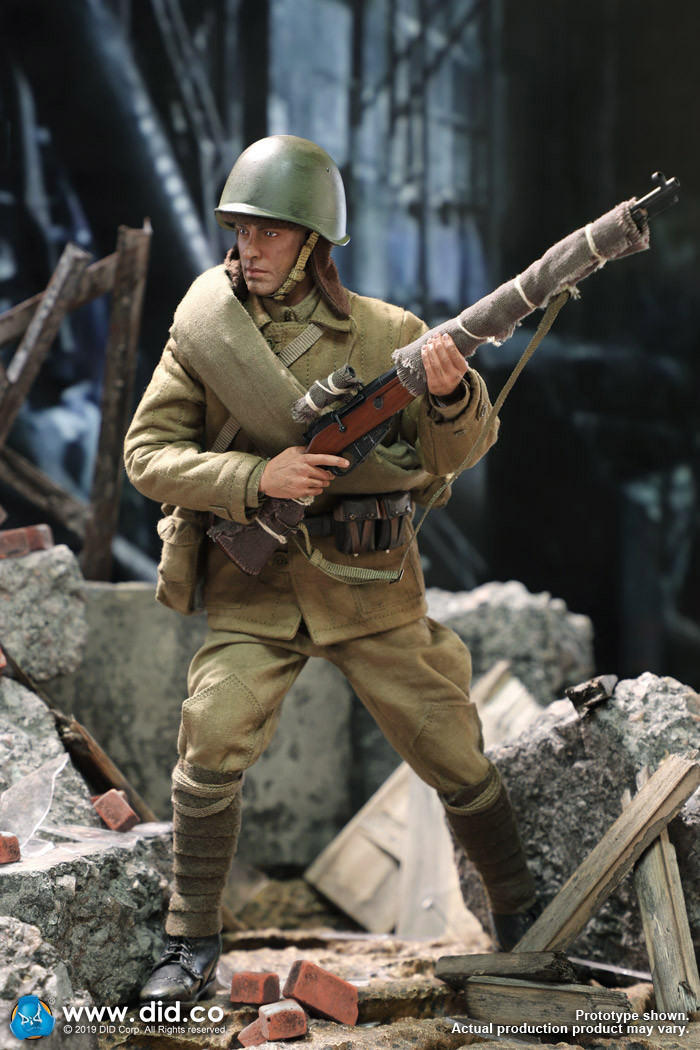 Vasily Zaitsev - WW II Red Army Sniper - NO weathering | 80139B