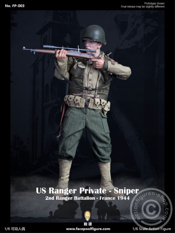 Sniper Private Jackson US Army Ranger - Special Edition w/ Diorama | FP003B